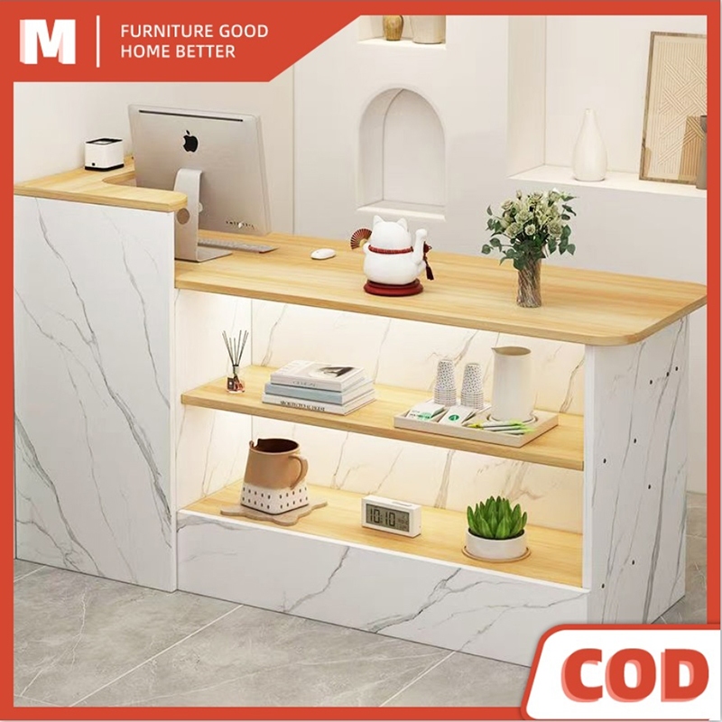Bar Counter Convenience Store Simple Reception Front Desk Reception ...