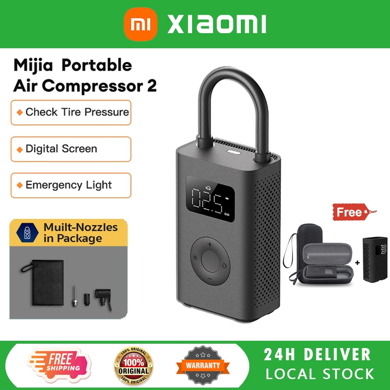 Xiaomi Air Pump 2 Portable Electric Air Compresso 5V 150PSI ...