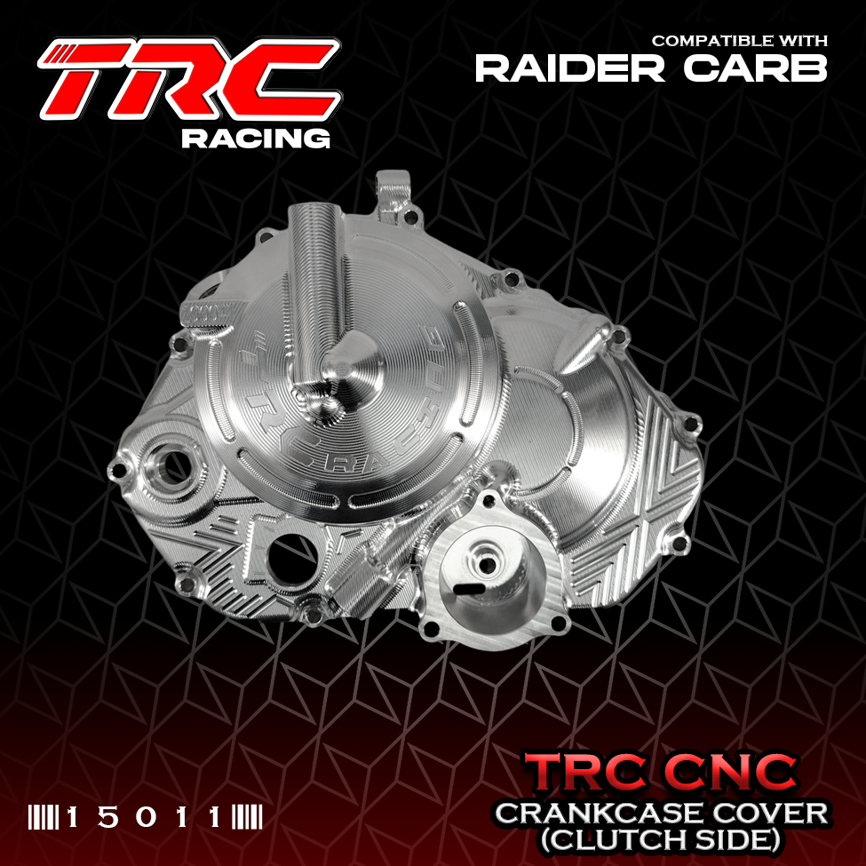 TRC RACING CRANK CASE COVER (CLUTCH SIDE) FOR RAIDER CARB 15011 ...