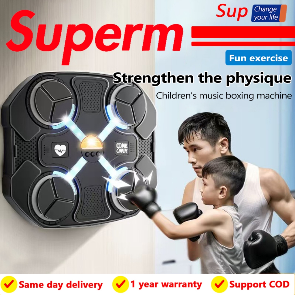 Smart Music Boxing Machine Electronic Boxing Response Target Bluetooth ...