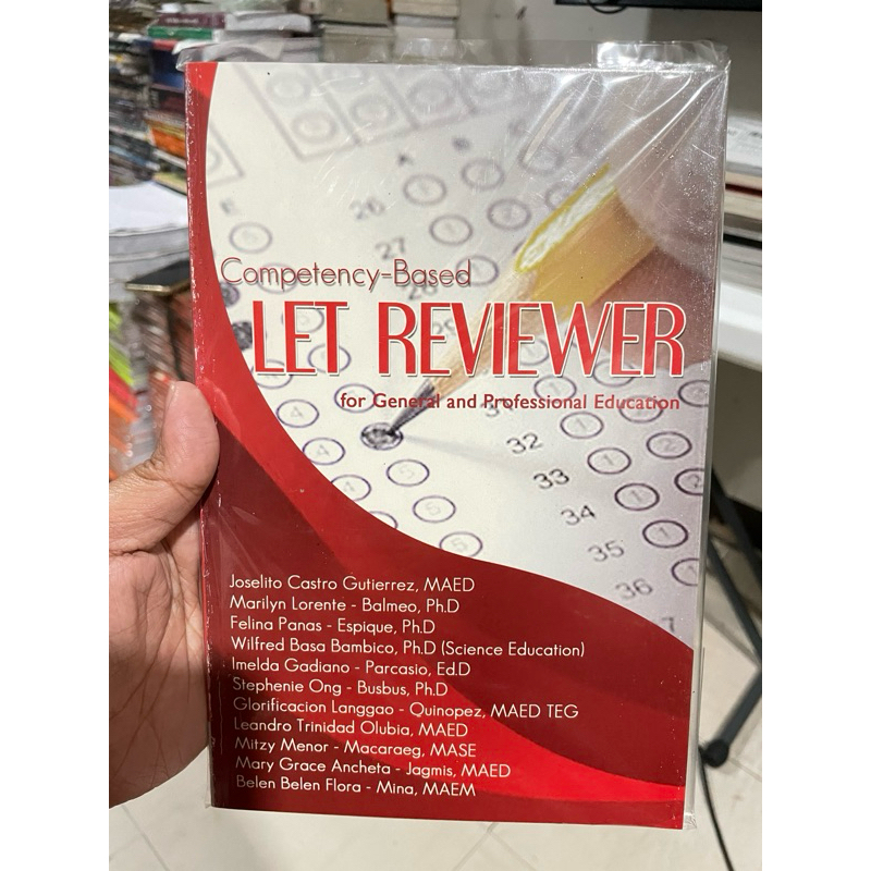 Competency-Based LET REVIEWER for General and Professional Education ...