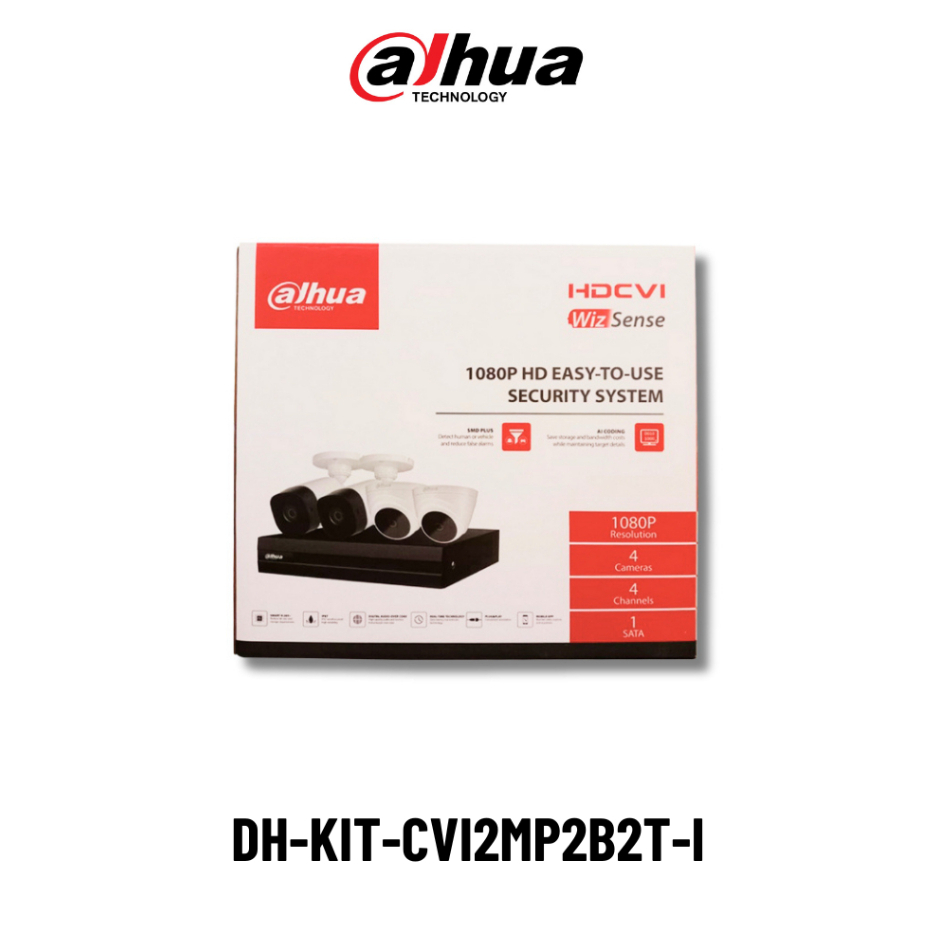 CCTV Camera Home Security Surveillance Packages 4 Channel HDCVI 1080p ...