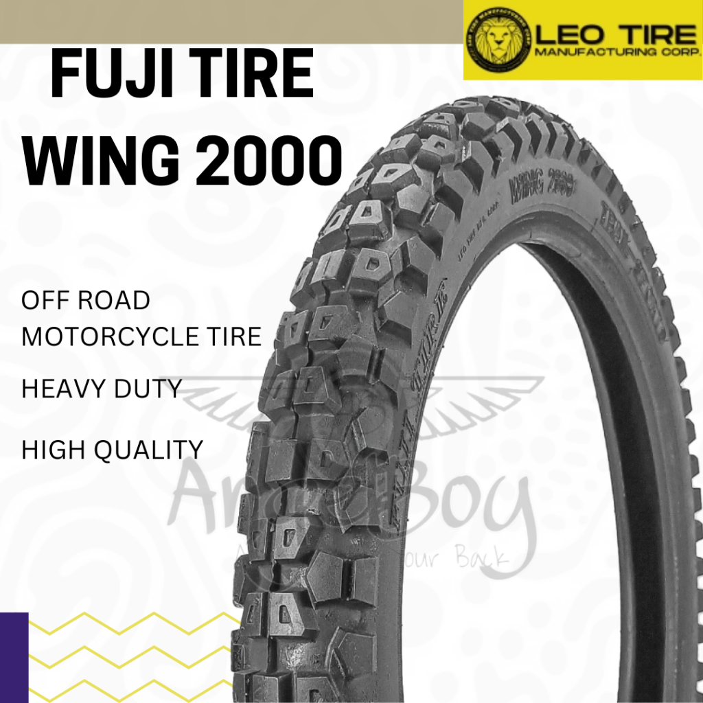 FUJI WING 2000 TRAIL TERRAIN OFF ROAD MOTORCYCLE TIRE | Shopee Philippines