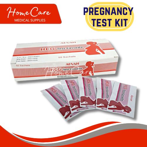 ADVAN Pregnancy Test Cassette HCG 50's - BOX | Shopee Philippines