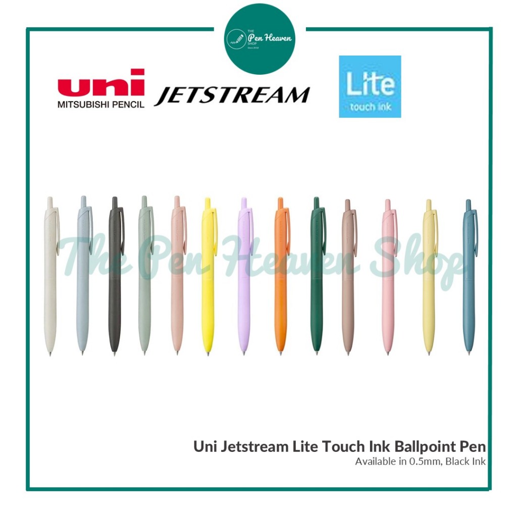 Uni Jetstream Lite Touch Ink Ballpoint Pen (0.5mm) | Shopee Philippines