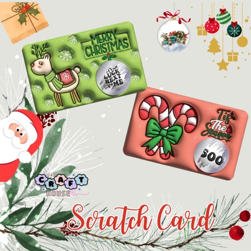 Scratch Card for Giveaways this Holiday Season - Perfect for Office ...