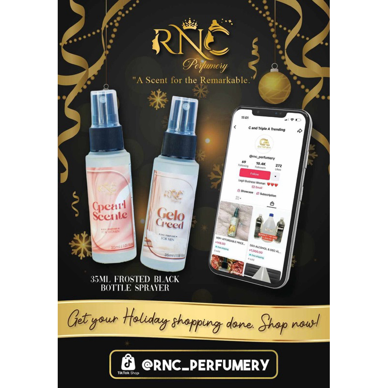 RNC Perfumery A scent for the remarkable | Shopee Philippines