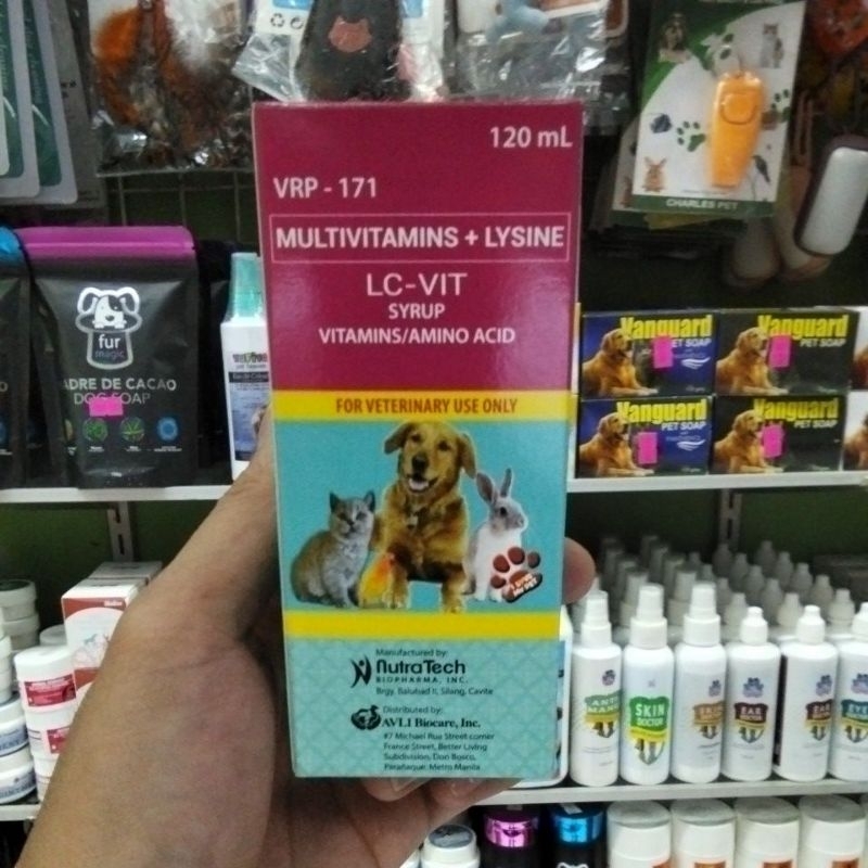 Lc-Vit Multivitamins+Lysine Amino Acid 120ml | Shopee Philippines