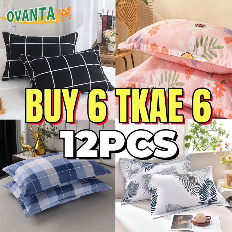 【10k+Sold】12PCS Punda Sale Cotton Pillow Cover Case Bedding 18x28 Inch ...