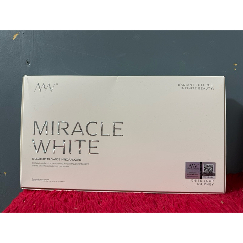 MIRACLE WHITE SIGNATURE RADIANCE INTEGRAL CARE (WHITENING BEAUTY SET ...