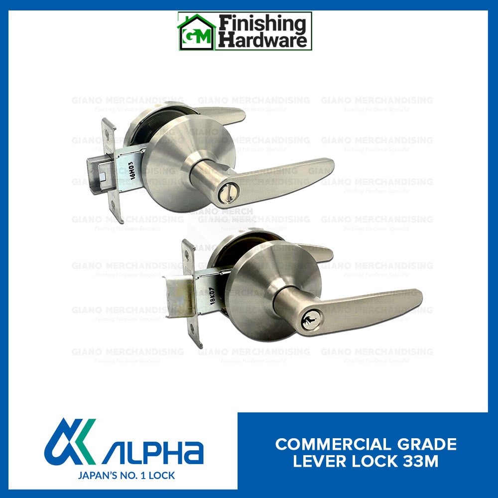 Commercial Grade Lever Door Lock 33M | Shopee Philippines