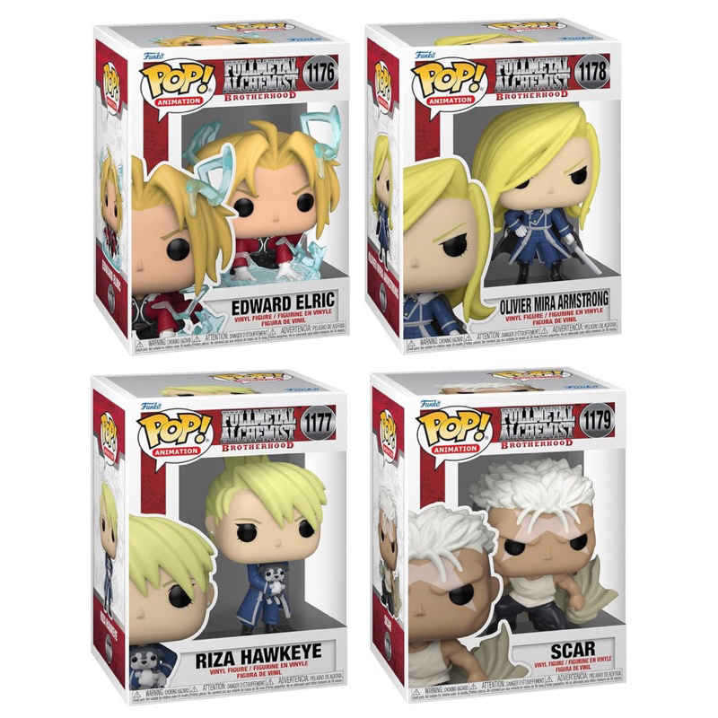 Funko Pop! Fullmetal Alchemist Brotherhood | Shopee Philippines