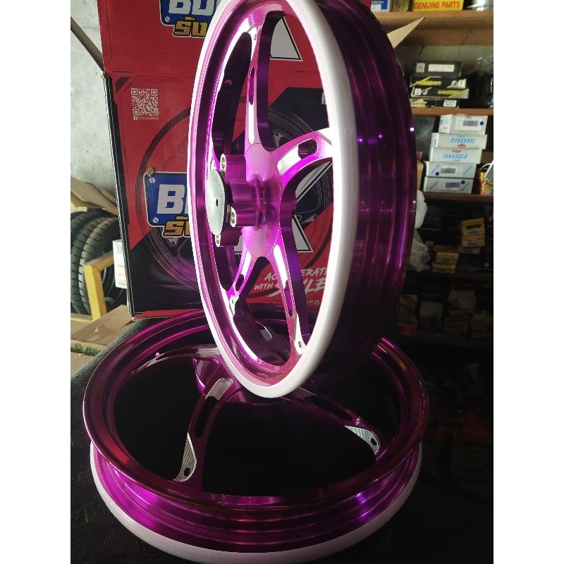 BOM RANGSIT CNC MAGS HYDRA 5S (1.6/1.85X14) FOR HONDA BEAT | Shopee ...