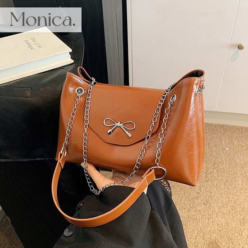 【Monica】Fashion Sling Bag For Women 2025 New Korean Simple Shoulder Bag ...