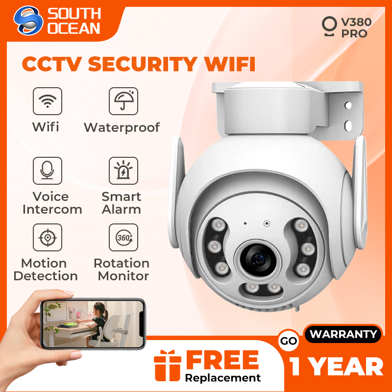 V380 Pro C25 4MP HD Outdoor CCTV Camera Wifi Connect With Voice ...