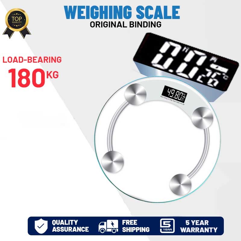 (Ready Stock）Weighing Scale Human Iscale Digital LCD Electronic ...