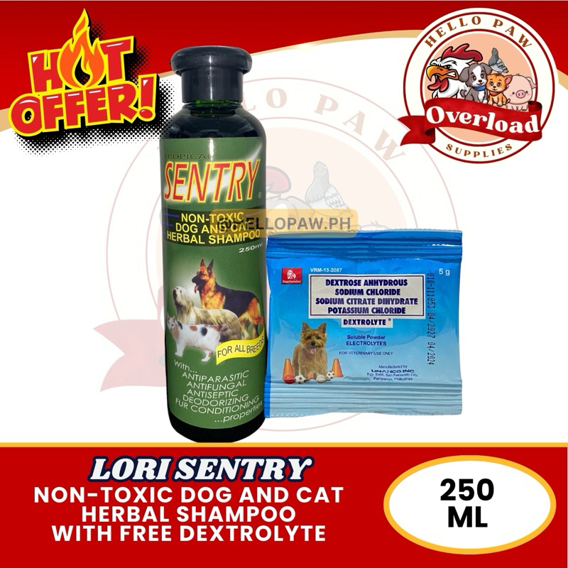 Lori Sentry Shampoo 250 ml | Shopee Philippines