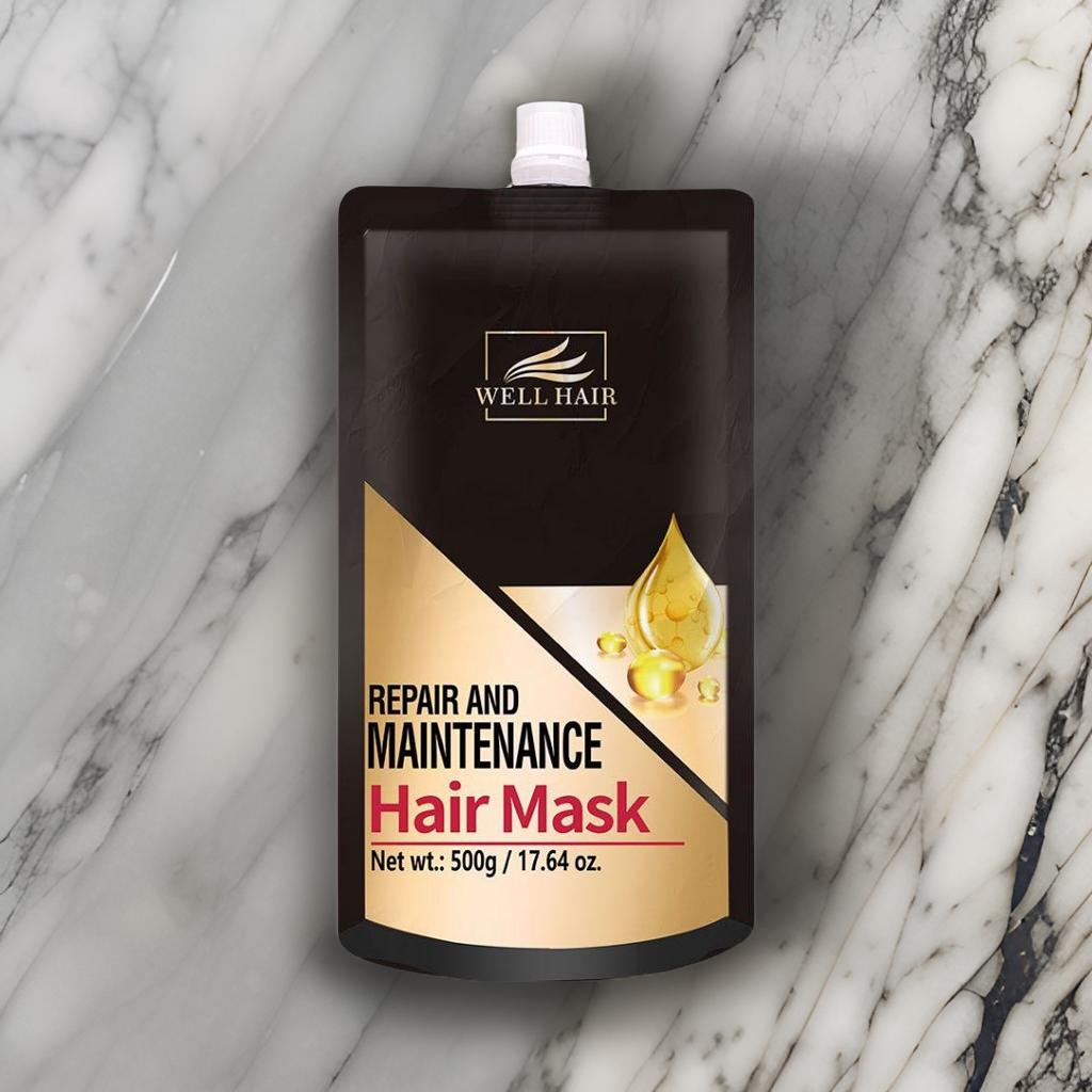 Well Hair Mask Repair Damage hair Maintenance Hair Care Dry Fizzy ...