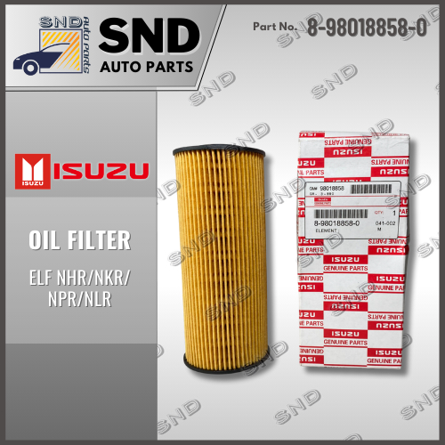 ISUZU FUEL FILTER for ELF NHR/NKR/NPR/NLR 3.0L 4JJ1-T (8-98018858-0 ...