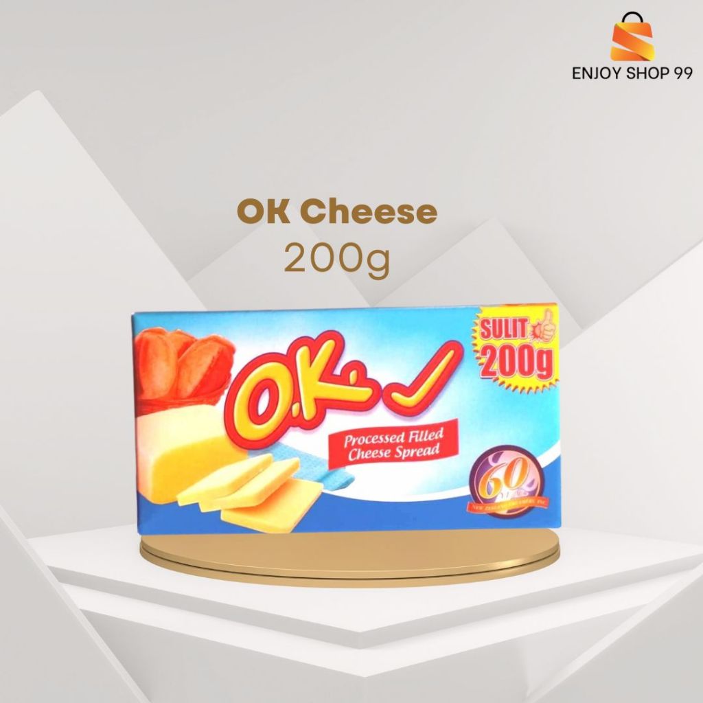 OK O.K. Cheese Processed Filled Cheese Spread(200G) Can be use in ...