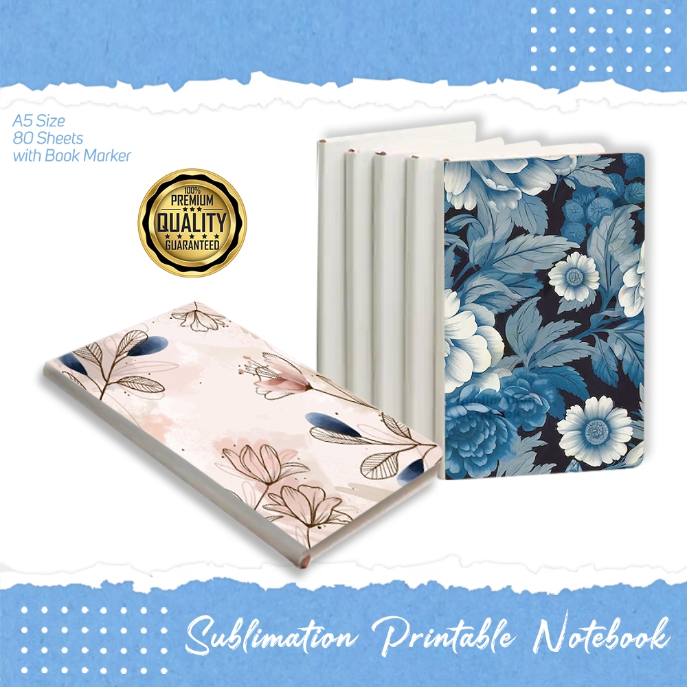 A5 Sublimation Printable Notebook (80 Sheets) | Shopee Philippines