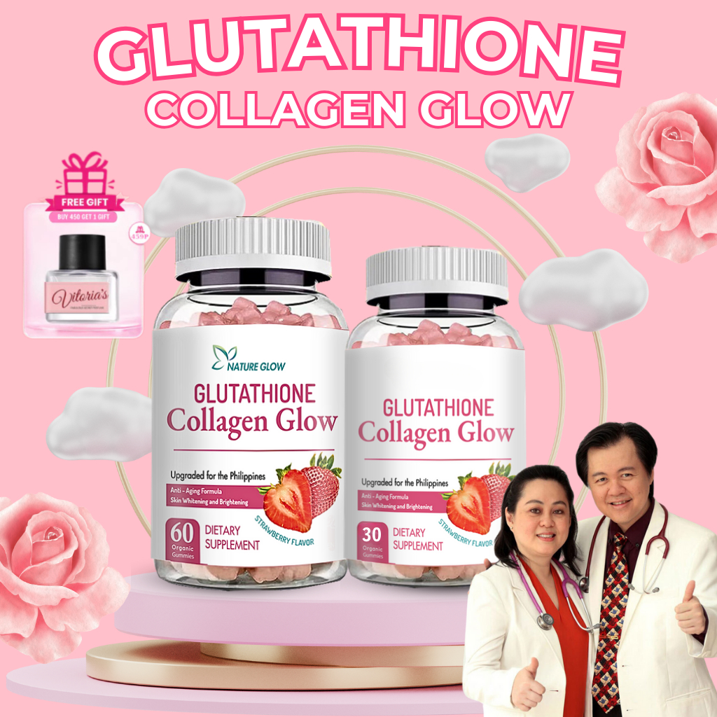 NATURE GLOW Glutathione Collagen Glow Original Anti-Aging Whitening ...