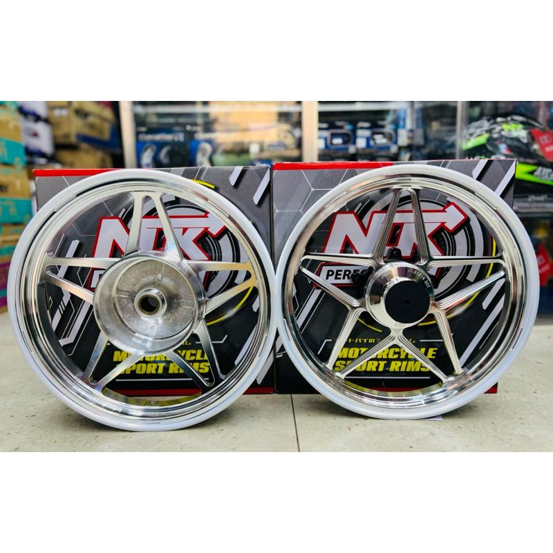 NLK FG55 PERFORMANCE CNC MAGS FOR HONDA PCX 160 “14s | Shopee Philippines