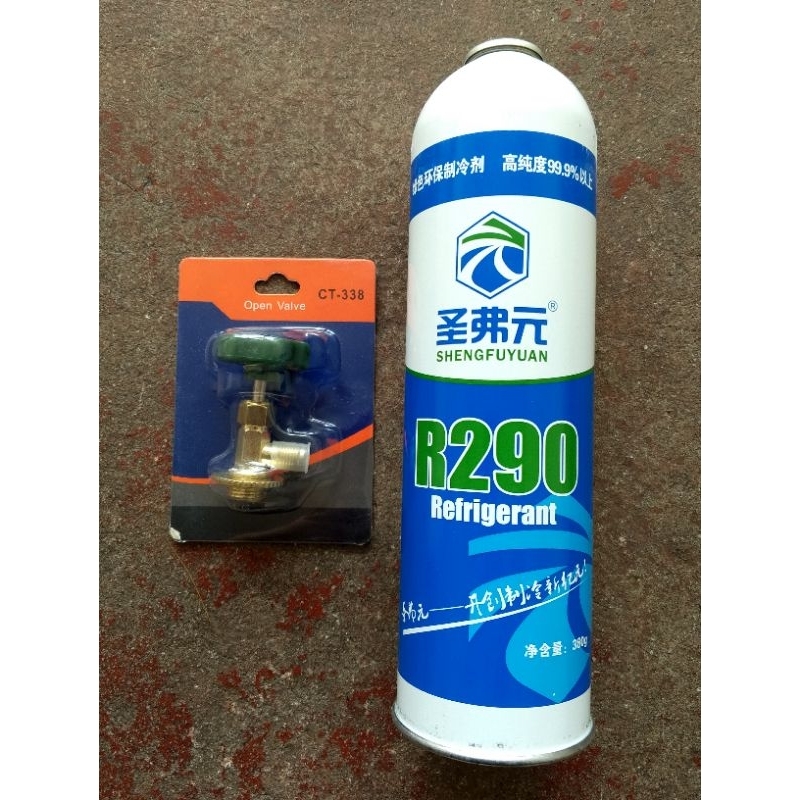 R290 Freon Refrigerant in can 380 grams / R290 / With Or Without Valve ...