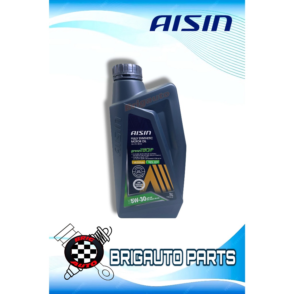 Aisin SAE 5W-30 FULLY SYNTHETIC Motor Oil 1L (Gas/Diesel) | Shopee ...