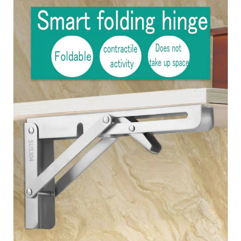 hinges for tubular gate L Wall folding hinges for table, Smart folding ...