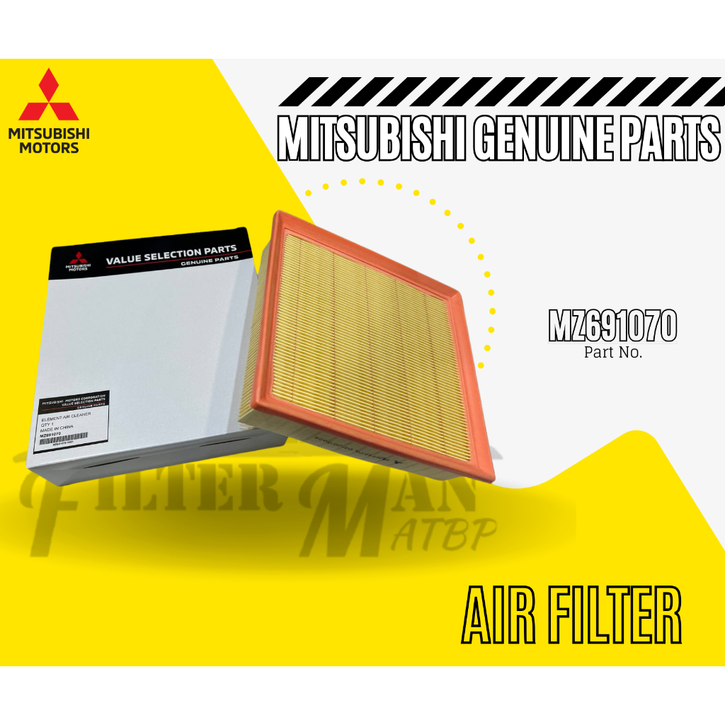MITSUBISHI GENUINE PARTS - AIR FILTER MZ691070/ 1500A608 (MONTERO ...