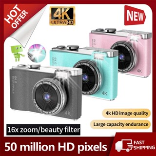 4K Digital Camera For Photography Vlogging 50 Million HD Pixels 16x ...