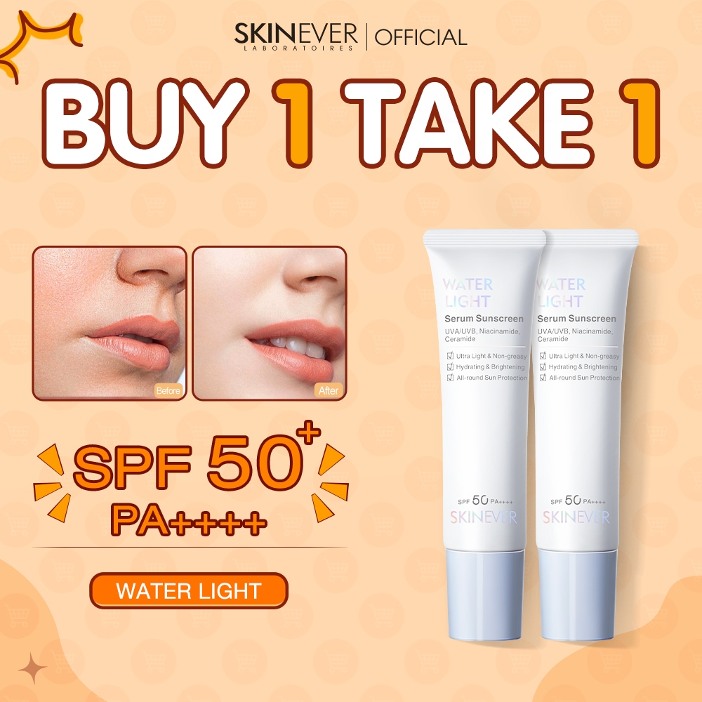 （BUY 1 TAKE 1）SKINEVER SPF50+ UV Sunscreen Whitening Oil Control ...