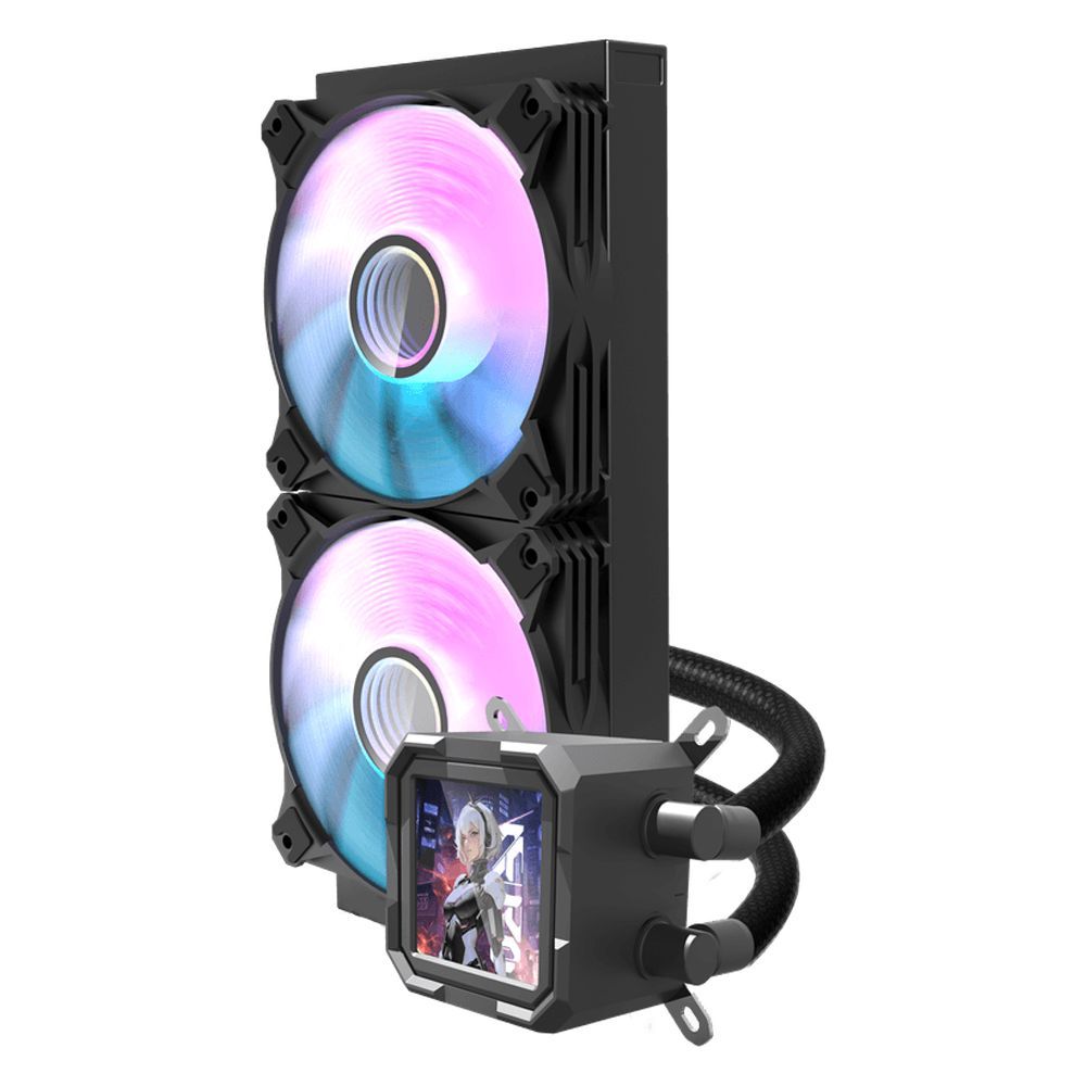 darkFlash Wave DV240S ARGB AIO 240mm Liquid CPU Cooler | Black | Shopee ...