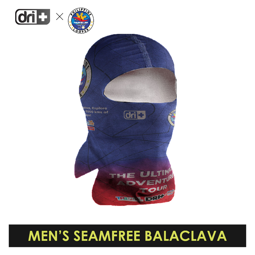 Dri Plus x Philippine Loop Men's Washable Moisture Wicking Balaclava 1 ...