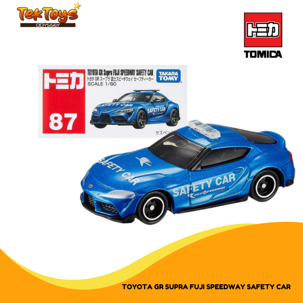 TOMICA - Toyota GR Supra Fuji SPEEDWAY SAFETY CAR Scale 1/60 #87 ...