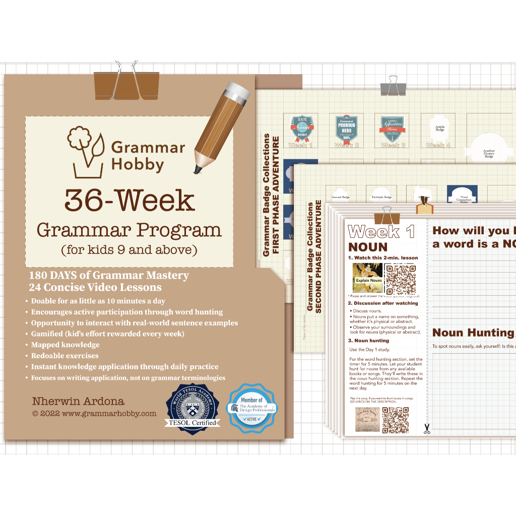 36-Week Grammar Program 4000 | Shopee Philippines