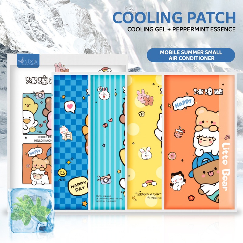 Baby Cooling Sticker Gel Patch for Baby Headache Relief Cold Sticker ...