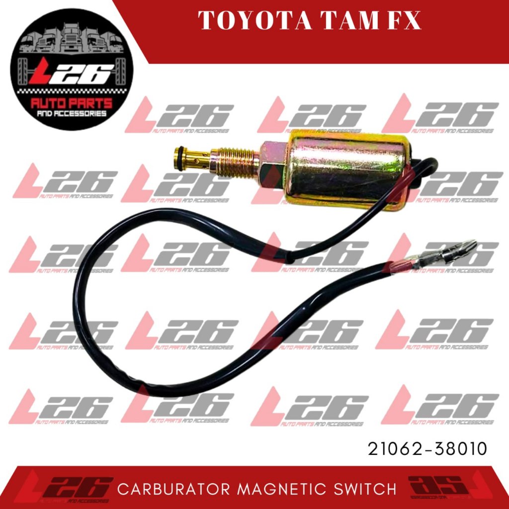 Toyota Tamaraw FX CARBURETOR MAGNETIC SWITCH Toyota Corolla big body 2e ...