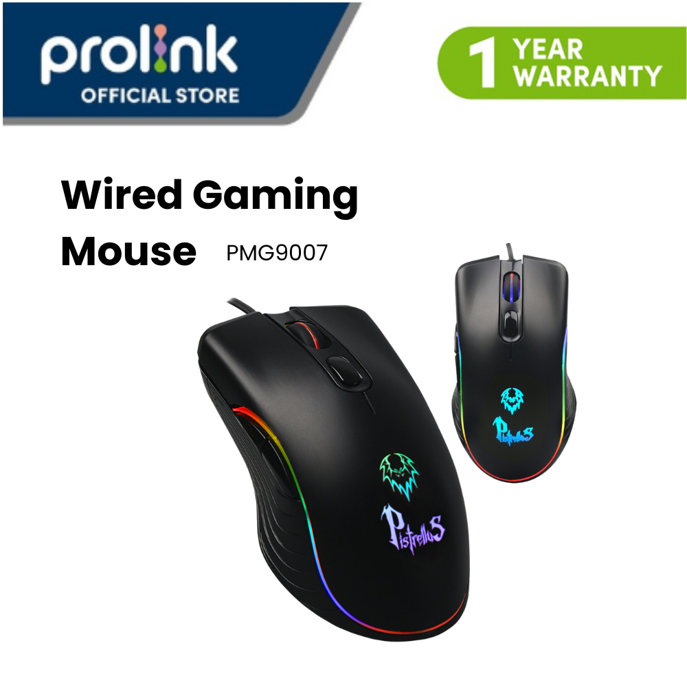 Prolink PMG9007 PISTRELLUS Illuminated Gaming Wired Mouse | Mice ...