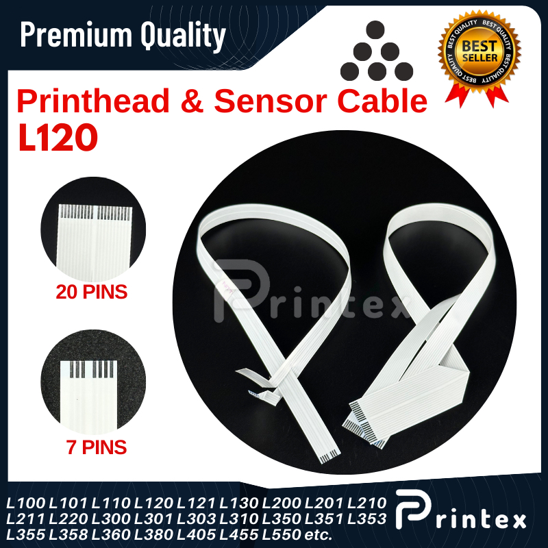 Print Head and Sensor Flex Cable for Epson L210 L120 L110 L360 L385 ...