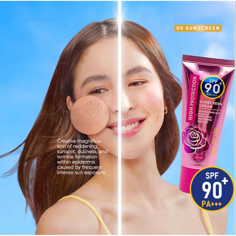 jack SPF90+++ High Protection UV PLUS 60ml Skincare Facial Skin Sunscreen Cream | Shopee Philippines