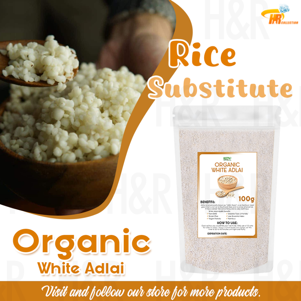 BUY 1 TAKE 1 Organic White Adlai 100g | Shopee Philippines
