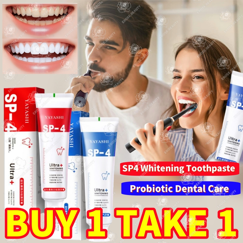 120g Teeth Whitening Toothpaste SP-4 Probiotic Caries Remove Tooth Stains Toothpaste Fresh ...