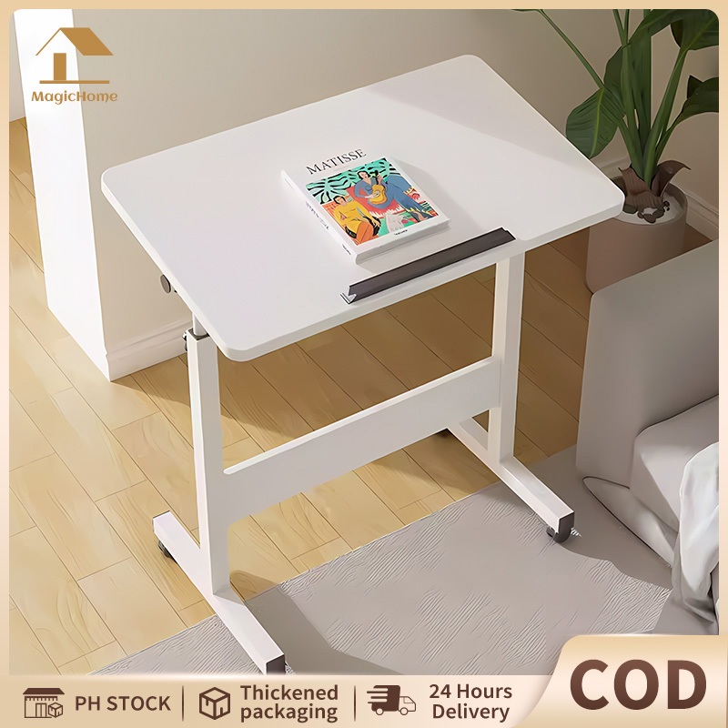 PH&COD Foldable Bedside Table Computer Table Study Table For Bedroom ...
