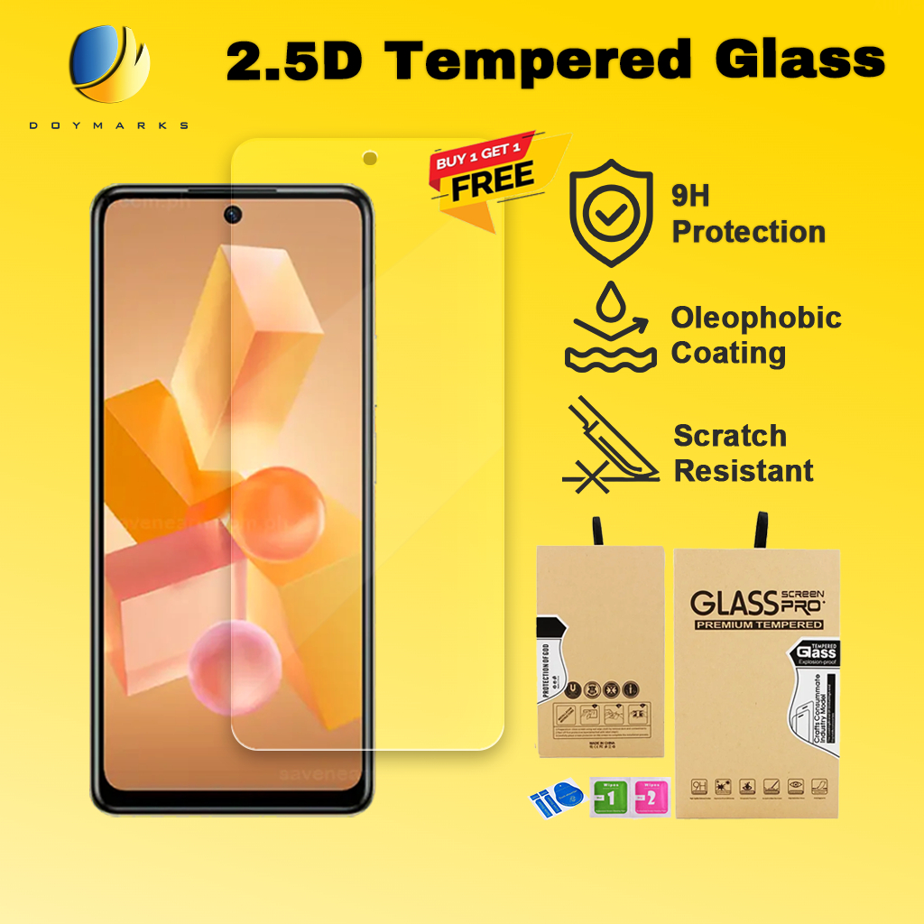For Infinix Hot 50i 50 Pro+ 40i 40 Pro 30i 30 Play 5G 2.5D Tempered ...