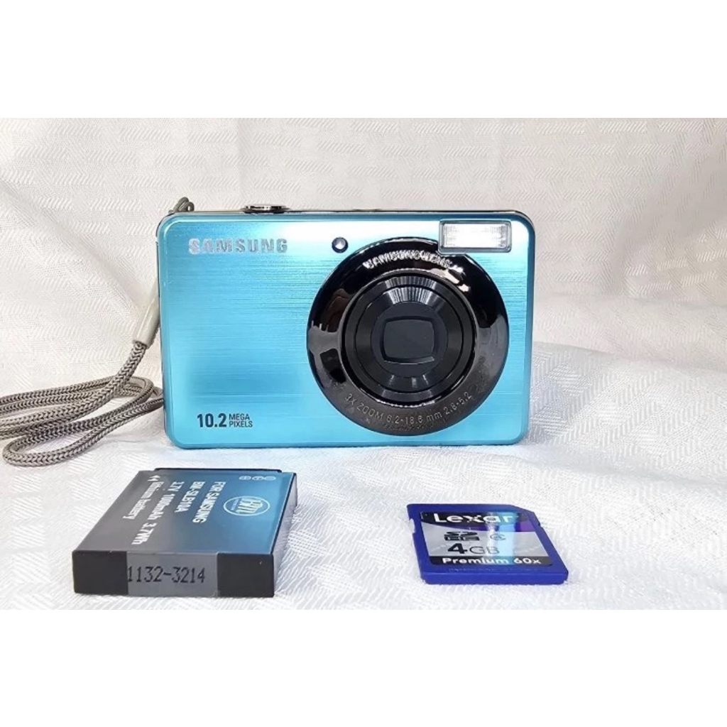 Samsung SL-Series SL202 10.2MP 3x Digital Camera - Blue Tested | Shopee ...