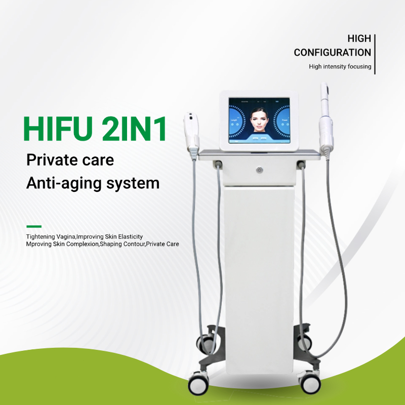 HIFU 2in1 hifu wajah + hifu vagina ultrasound alat klinik kecantikan ...