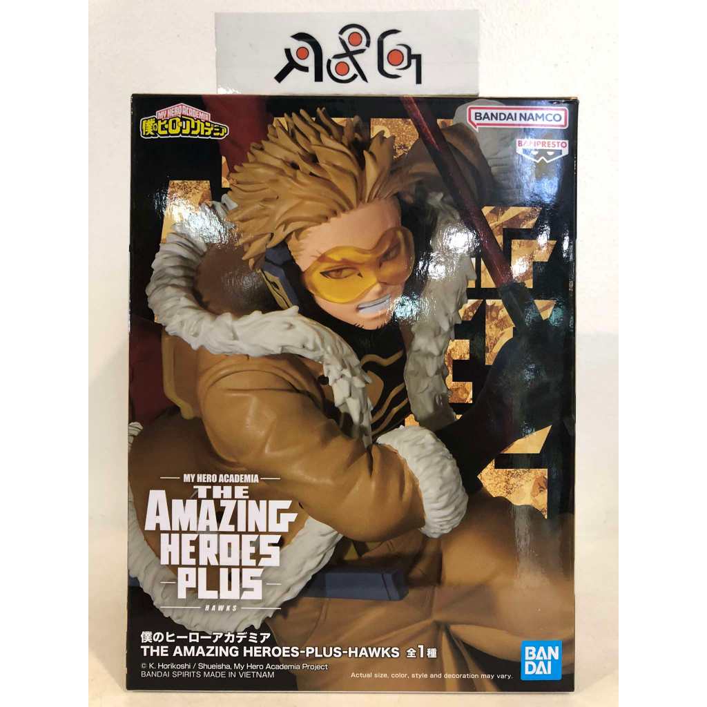 Banpresto My Hero Academia The Amazing Heroes Plus Hawks Figure ...