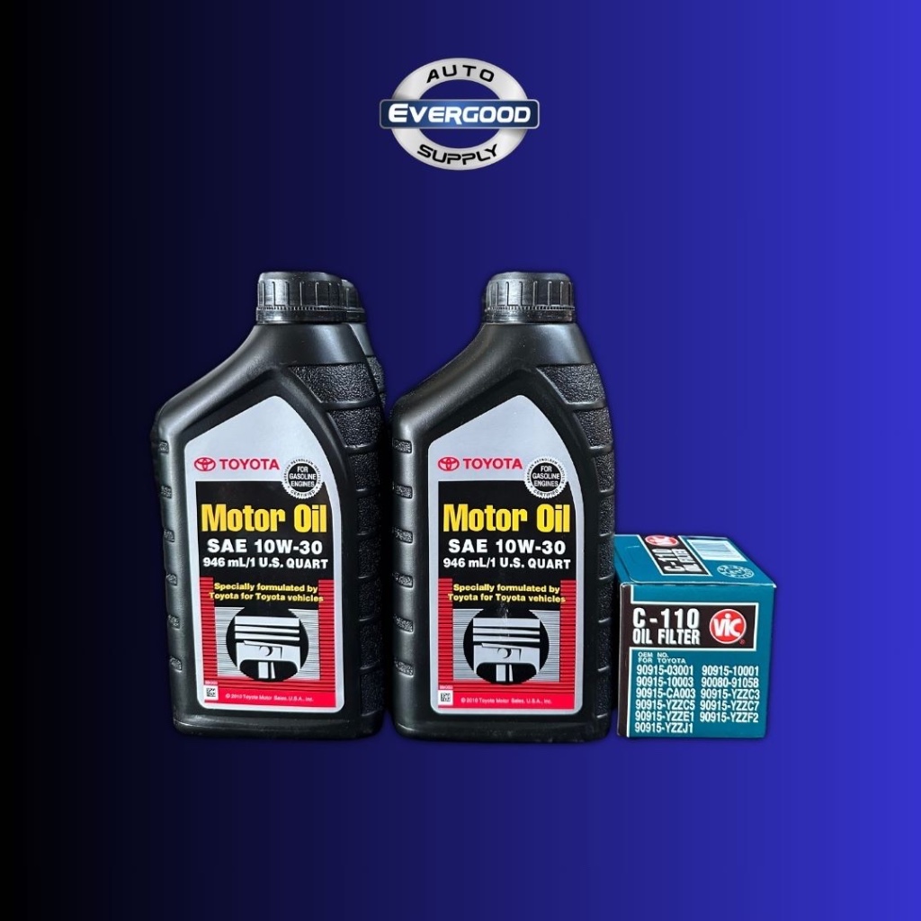 Change Oil Bundle for Toyota Vios/Avanza/Rush (Toyota with VIC Filter ...